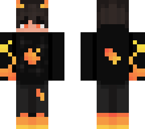 Fire Dude | Minecraft Skin
