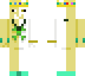 my skin w/ techno crown | Minecraft Skin