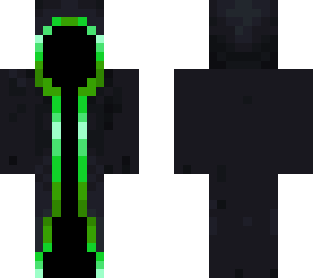 Order of the black robes (emerald) | Minecraft Skin