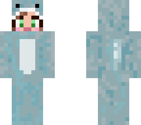 Peyton in a shark suit | Minecraft Skin