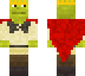 royal shrek | Minecraft Skin