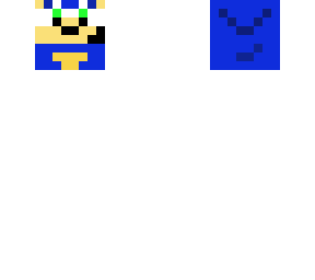 Sonic plushie | Minecraft Skin