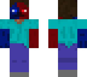 Steve (red and blue) | Minecraft Skin