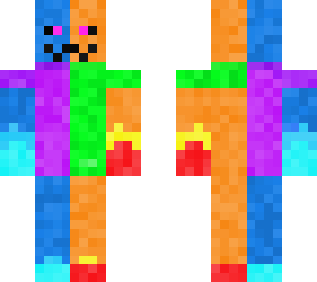 fire water half | Minecraft Skins