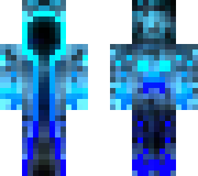 Head of the order of Diamond black robes | Minecraft Skin