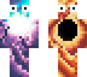 Humanized Galaxy | Minecraft Skin