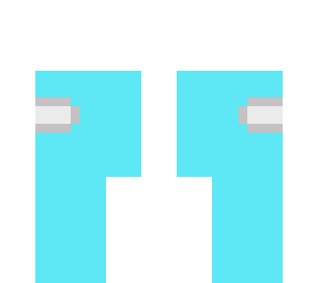 SUS Light Blue Among Us | Minecraft Skin