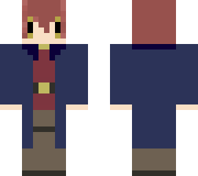 Azuki_DarkScientistSkin | Minecraft Skin