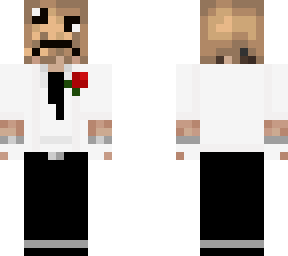 white tux | Minecraft Skins