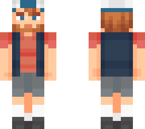 fWhip Blue Bats MCC | Minecraft Skin