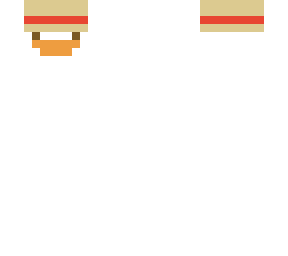 Goose with straw hat | Minecraft Skin