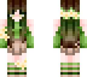 March Gardens ;- | Minecraft Skin