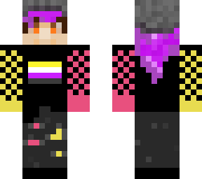 Nonbinary Bean | Minecraft Skin