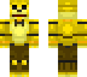 golden freddy | Minecraft Skins