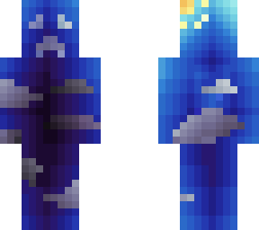 Sky Creeper | Minecraft Skin