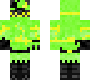 Toxic Grim Foxy | Minecraft Skin