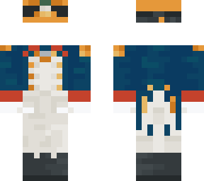 French Napoleonic Fusilier Captain (1815) | Minecraft Skin