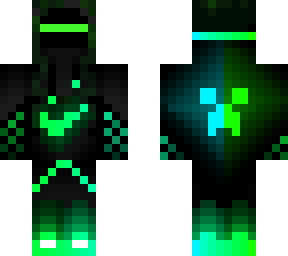 laser green | Minecraft Skin