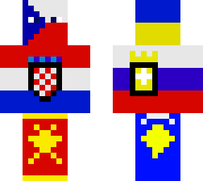 Slavic flags | Minecraft Skin