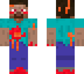 Wounded Steve 2 | Minecraft Skin