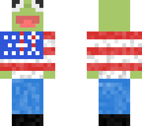 American Kermit | Minecraft Skin