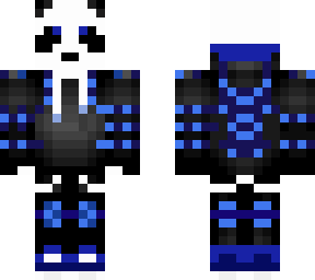 Blue Panda | Minecraft Skin