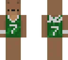 Boston Celtics Bear | Minecraft Skin
