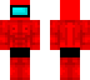 Buff Among Us Imposter | Minecraft Skin