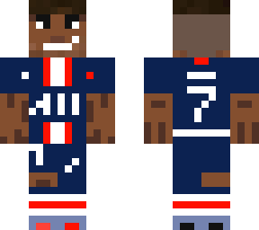 Kylian mbappe PSG kit | Minecraft Skin