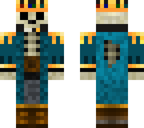 My edit of creeperslayer85's Skeleton Captain V2 | Minecraft Skin