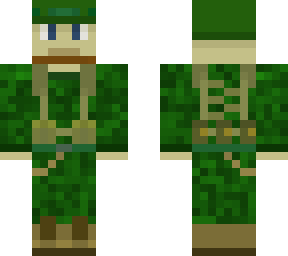 Russian Soldier With Webbing | Minecraft Skin