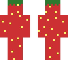 Strawberry skin minecraft | Minecraft Skin