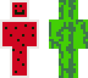 watermelon man | Minecraft Skin