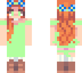 Avocado in spring | Minecraft Skin