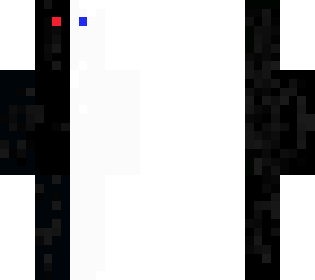 black skin with white eyes | Minecraft Skins