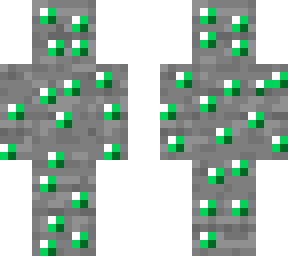 Minecraft Emerald Ore Block