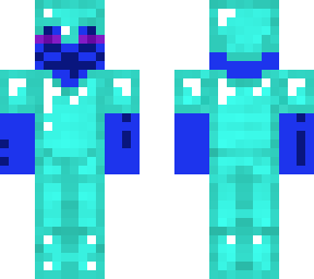 Enderman in diamond armor | Minecraft Skin