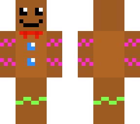 gingerbread man | Minecraft Skins