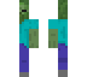 Half Zombie | Minecraft Skin