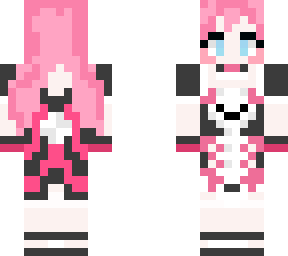 rozaliya gothic rozamary (honkai impact) | Minecraft Skin