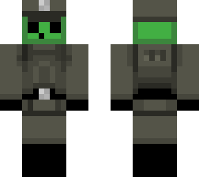 slime oficer (base: lisekfighter) | Minecraft Skin