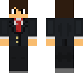 Xavier Boy with Suit | Minecraft Skin