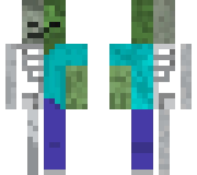 zombie & skeleton | Minecraft Skin
