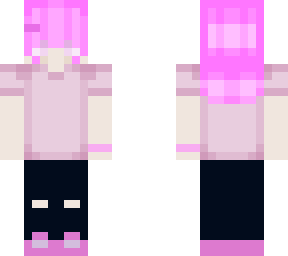 Bubble Gum Boi With Long Hair ONG | Minecraft Skin