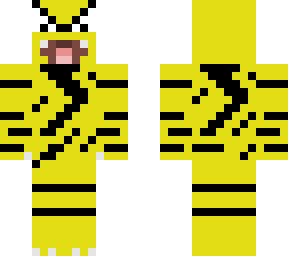 Electabuzz with effects | Minecraft Skin