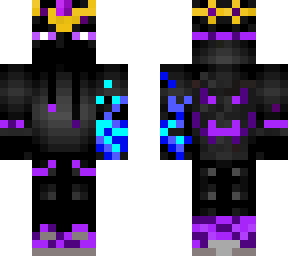 End Fire (modified version of End Lord by LifeExists) | Minecraft Skin