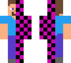 error pastel steve | Minecraft Skin