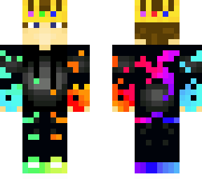 matty rainbow gamer x pro | Minecraft Skin