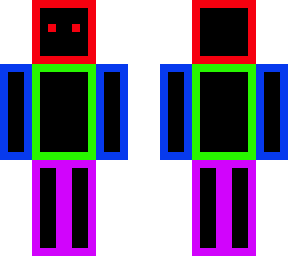 Neon RGB Skin | Minecraft Skin