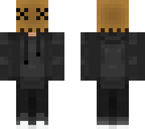 Paper Bag head (Slight Texture fix) | Minecraft Skin